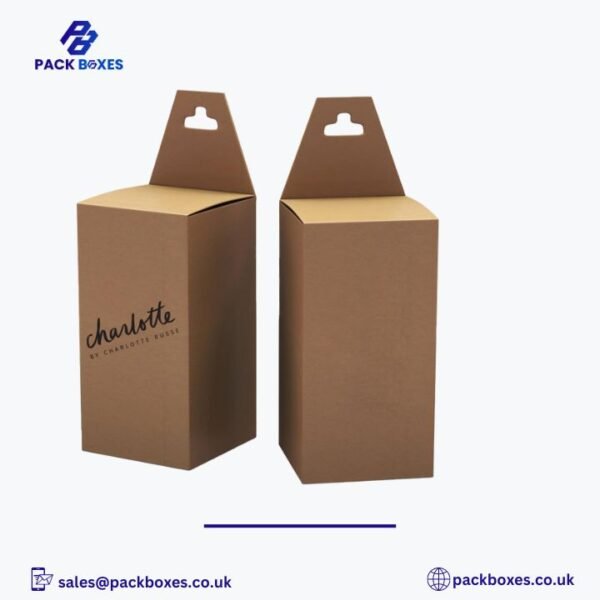 Custom Hanging Tab Boxes - Pack Boxes UK